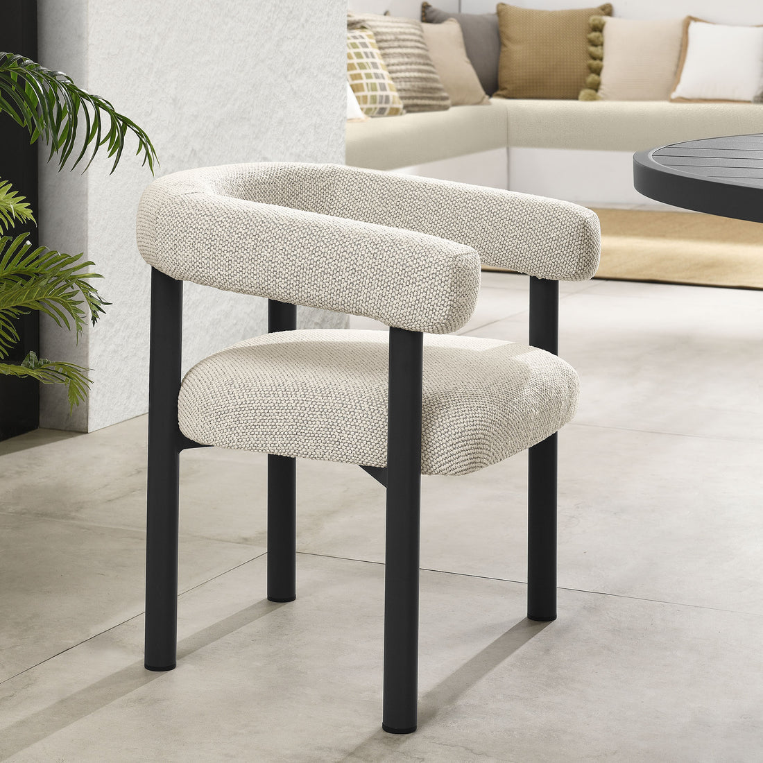 Nautica Outdoor Metal Dining Armchairs